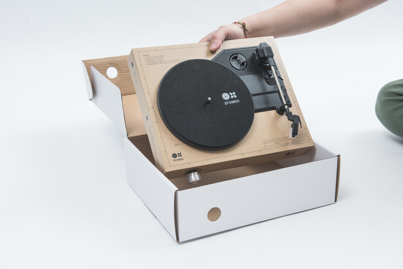 20分で作れるDIYなターンテーブル｢SPINBOX｣が日本でもついに発売！ | ギズモード・ジャパン