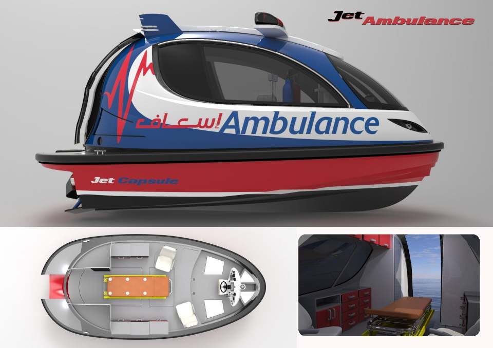 汎用性高し！ 卵のような小型クルーザー｢Royal Jet Capsule｣ | ギズモード・ジャパン