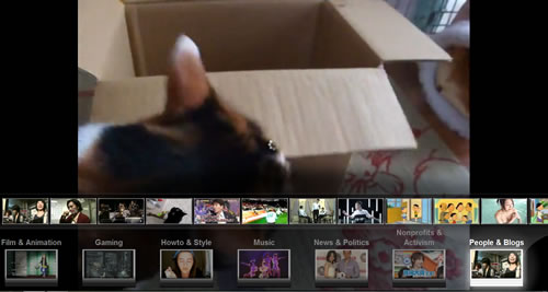 YouTubeのテレビ用インタフェース「YouTube Leanback」が公開されました | ライフハッカー[日本版]