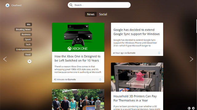 今後に期待！ Chromeの新規タブページをRSS＋ソーシャルリーダーにする『Onefeed』を使ってみた | ライフハッカー[日本版]